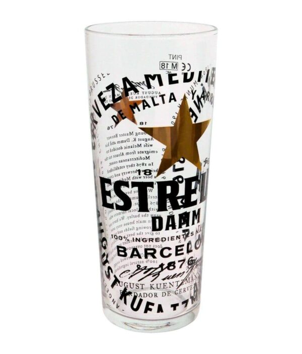 Estrella Damm Half Pint Glass | Lunya Bar & Glassware