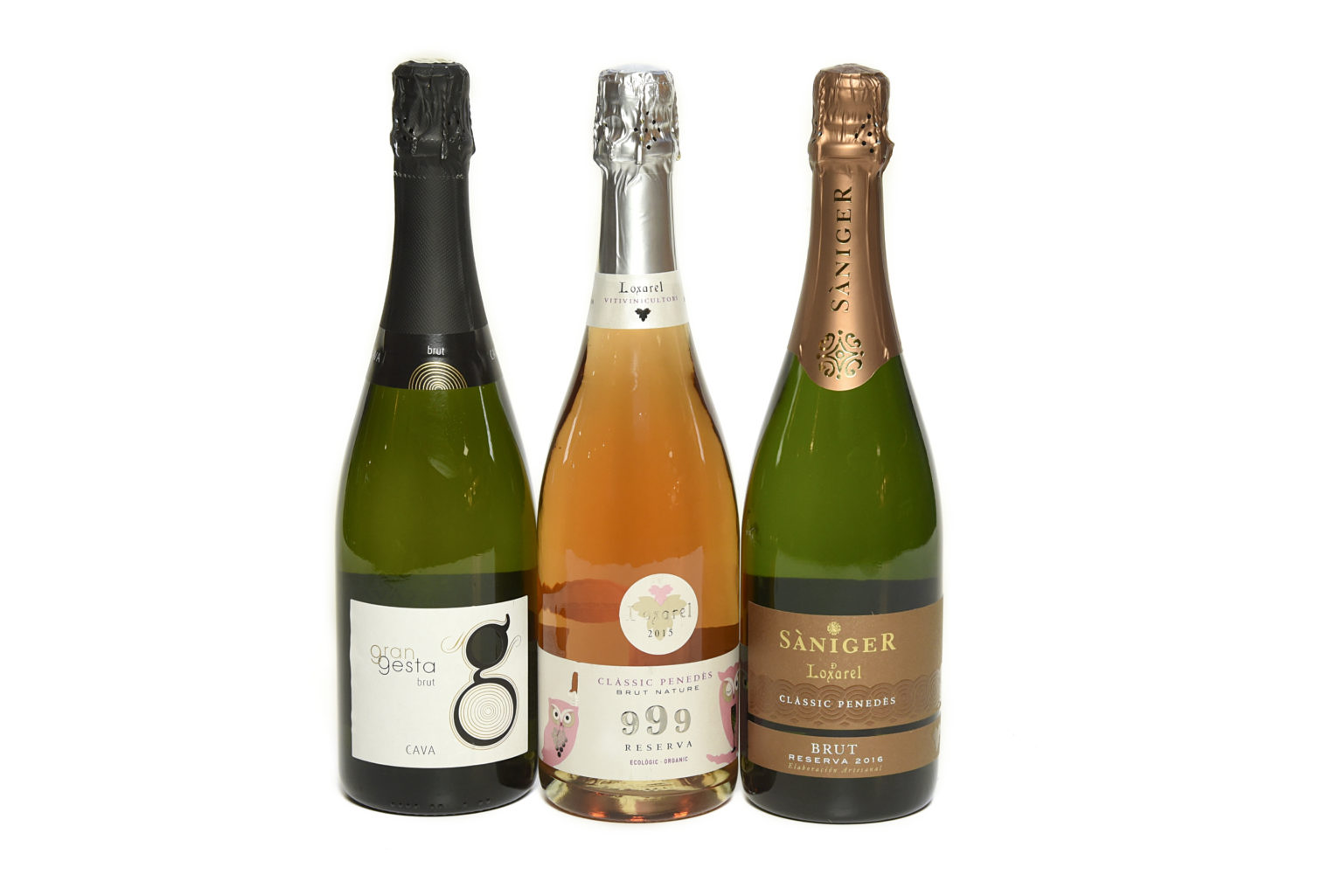Mixed Case of Premium Cava (3 bottles) - Lunya