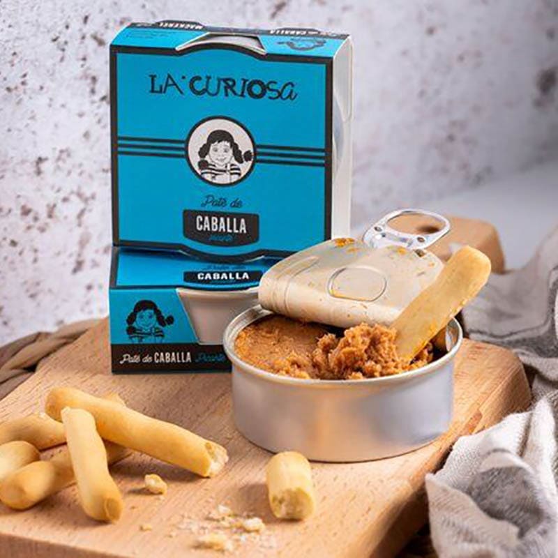 La Curiosa Mackerel Pate Picante 120g - Lunya